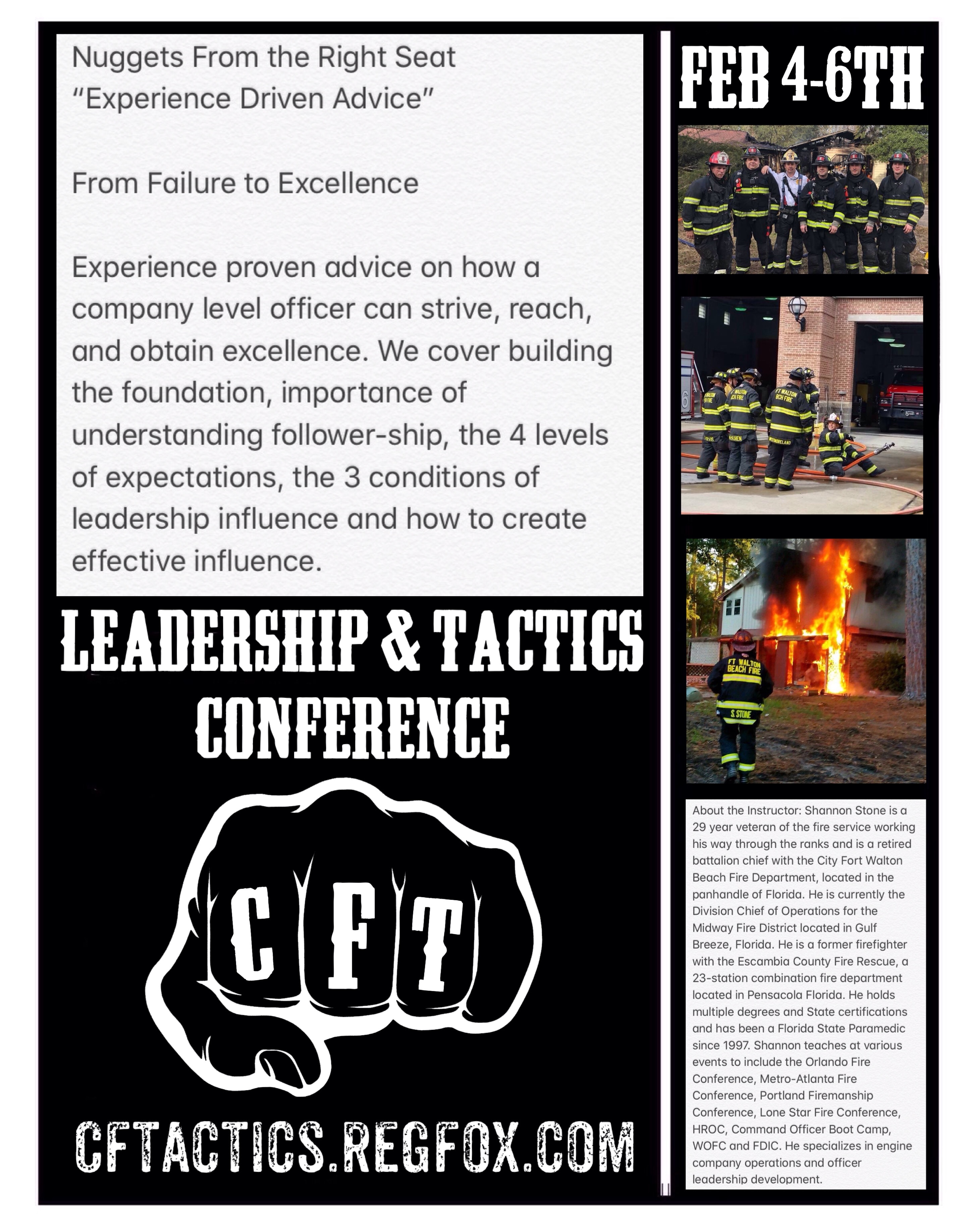 CFT L&T School Next Week | COUNTY FIRE TACTICS